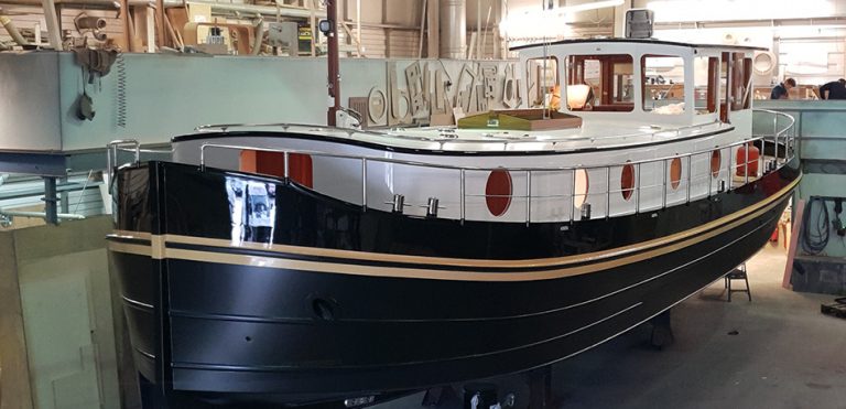 LATEST LAUNCH 49 Motor Dutch Style Barge "Vitruvius" - Piper Boats ...