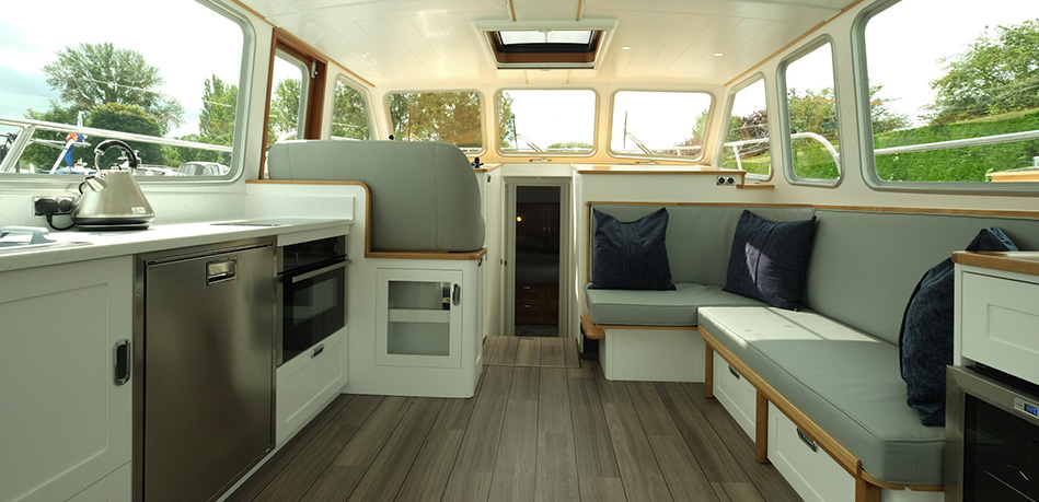 Cruiser_Internal - Piper Boats | Dutch Barge Builders